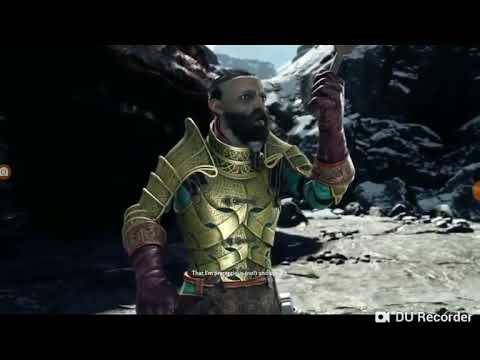 God of war sindri with a fish. - YouTube
