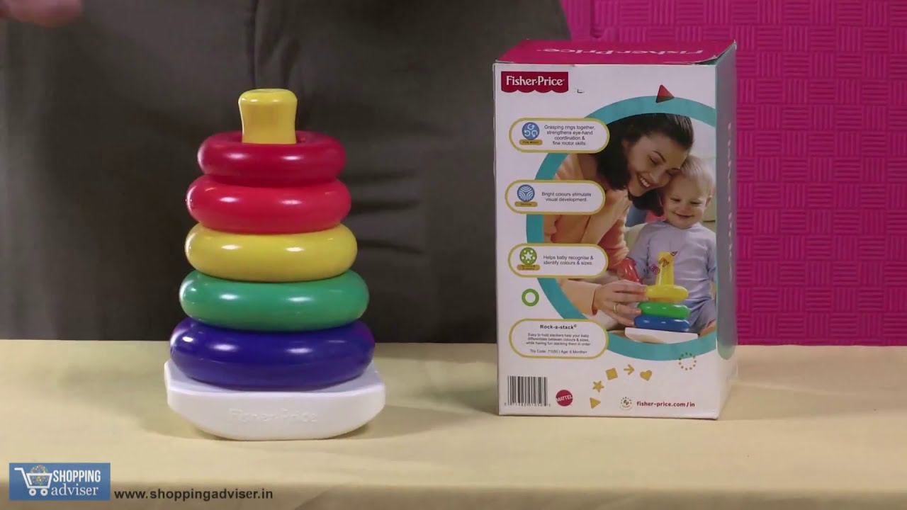 Rock-a-Stack from Fisher-Price | Fisher-Price Brilliant Basics Rock a ...