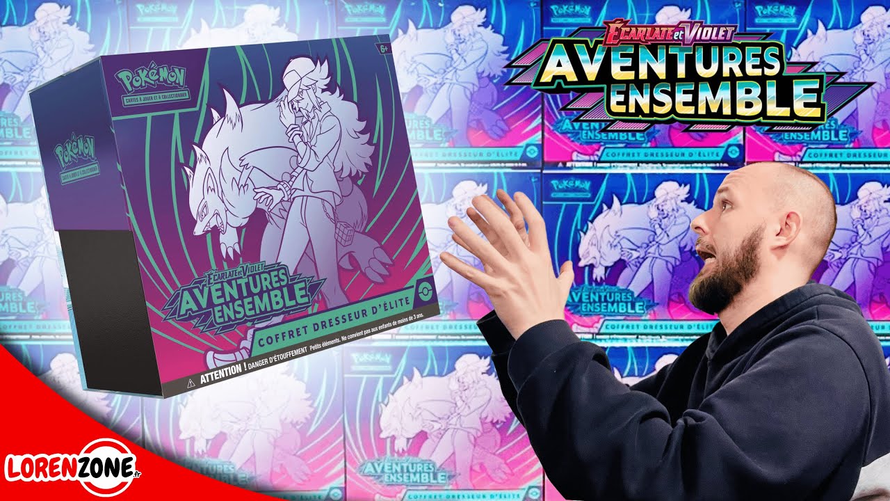 ETB Aventures Ensemble / EV09 - OUVERTURE POKÉMON !! 🔥 - YouTube
