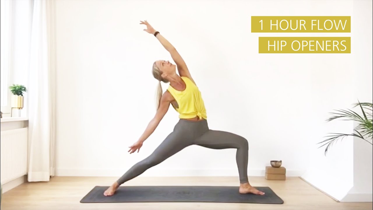 1 hour flow - Easy Hip Openers - YouTube