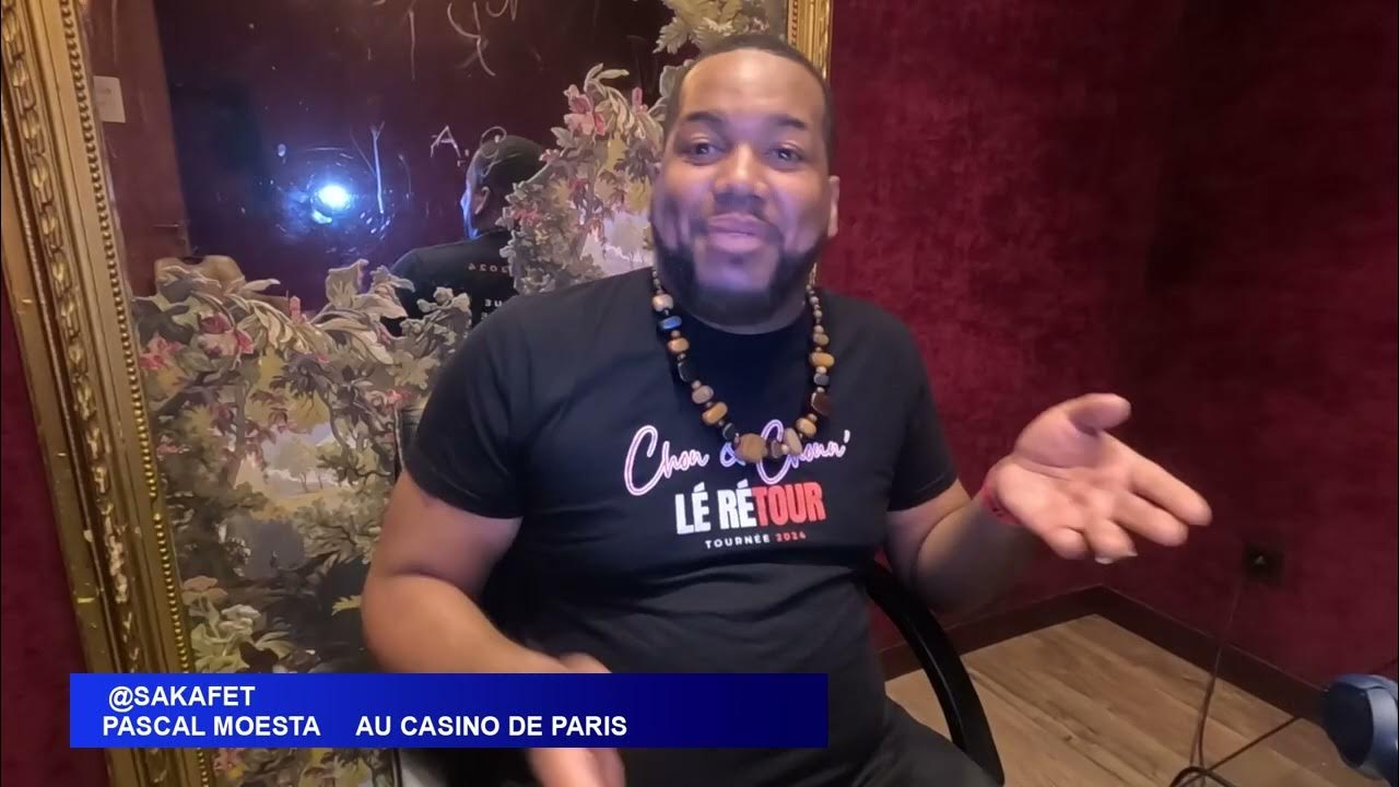 Publi reportage Pascal Moesta au Casino de Paris 12 mai 2024 - YouTube