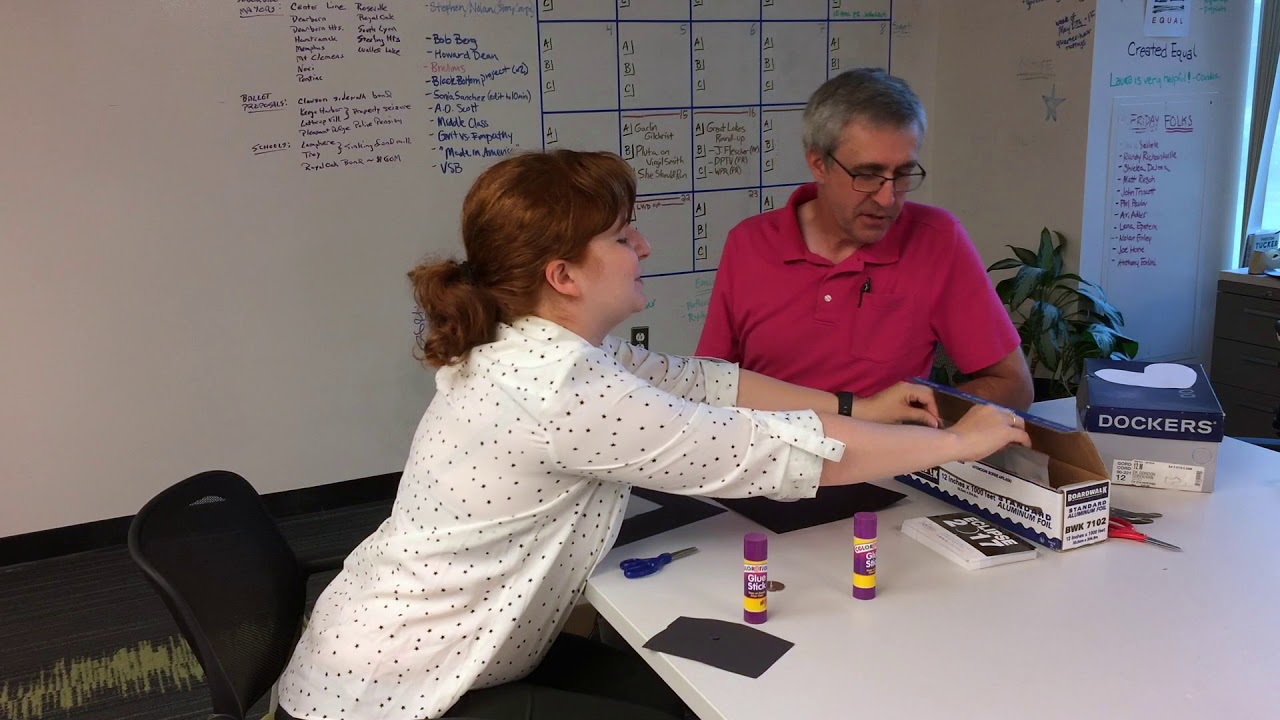 How to Make Your Own Eclipse Viewer - YouTube