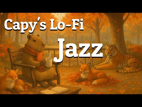 Autumn Leaves ☕ Lo-Fi Jazz for Crisp Afternoon Vibes [Capy Lab] - YouTube