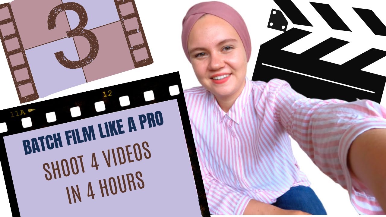 How to film Youtube Videos for Beginners | Batch Filming Secrets | 4 ...