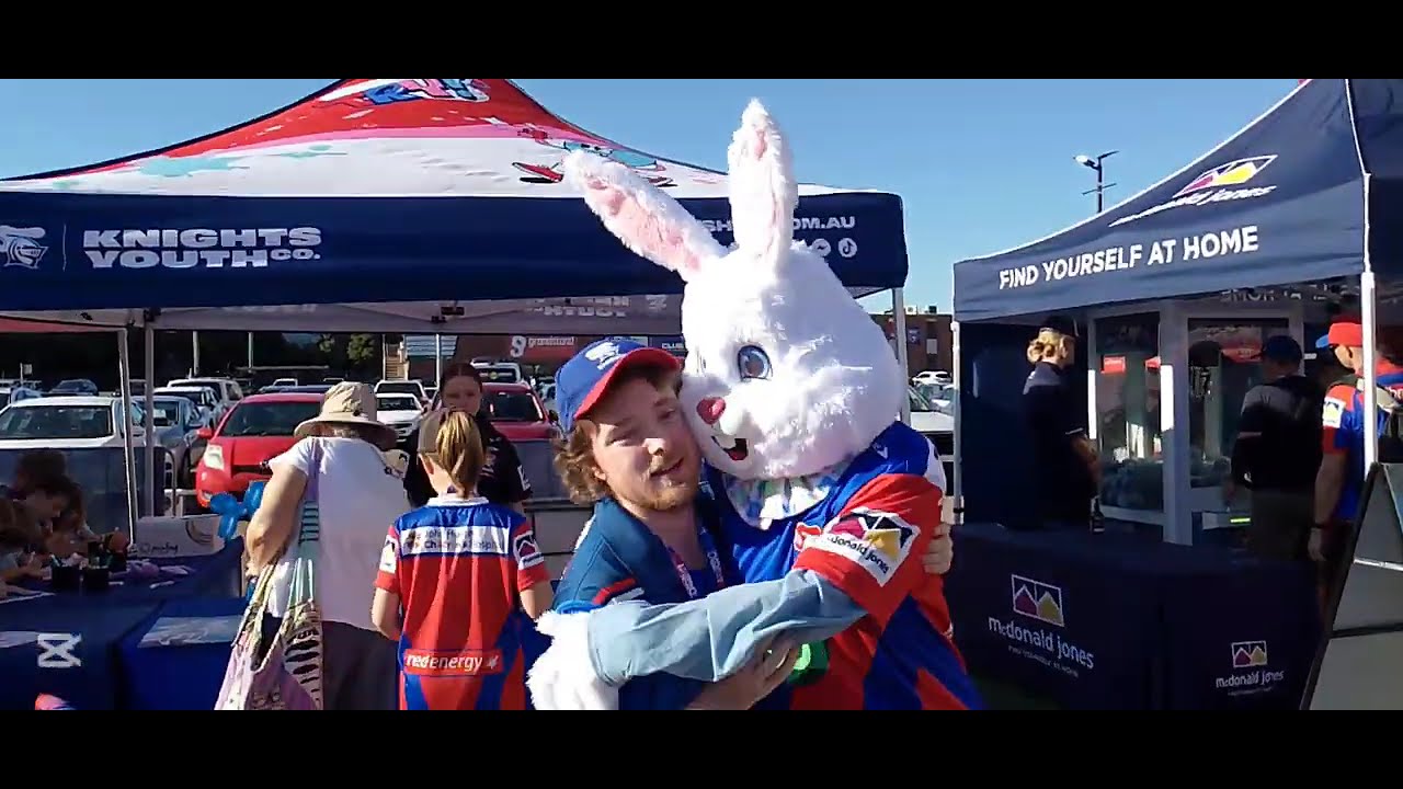 Me sharing hugs and cuddles with Novo the Knight and the Knights Easter ...