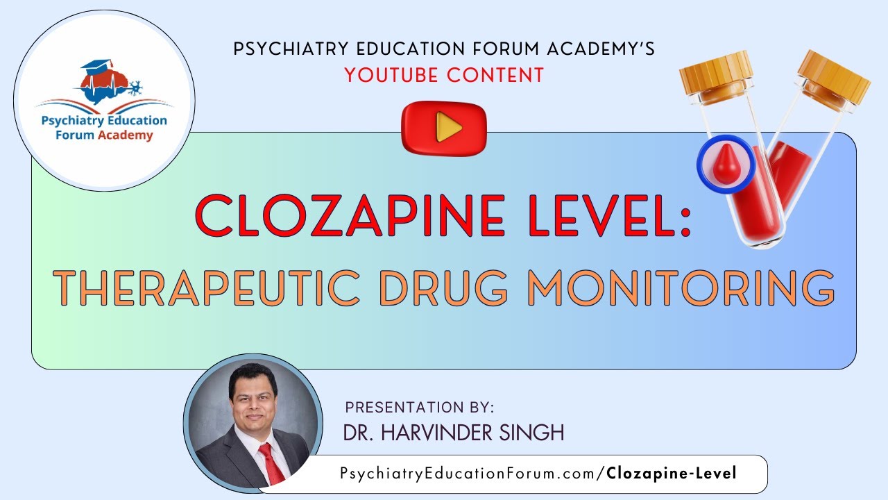 Clozapine Level: Therapeutic Drug Monitoring - YouTube