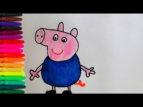 Desenho do Jorge pig - YouTube