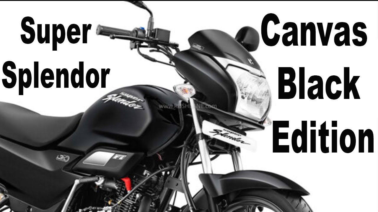 Hero Super Splendor Canvas Black Edition Hindi REVIEW - Price ...