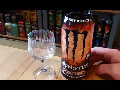 Let´s Drink: MONSTER REHAB PEACH TEA (USA) - YouTube