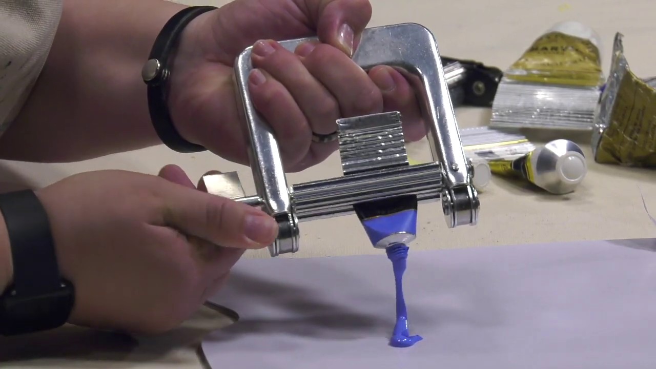 Save It! Aluminum Paint Tube Extruder And Tube Rollers - Visual ...