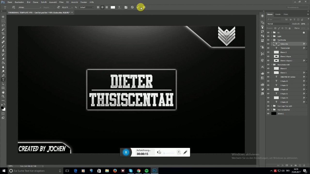 FREE THUMBNAIL PACK ( VFX ) ~ CenTah - YouTube