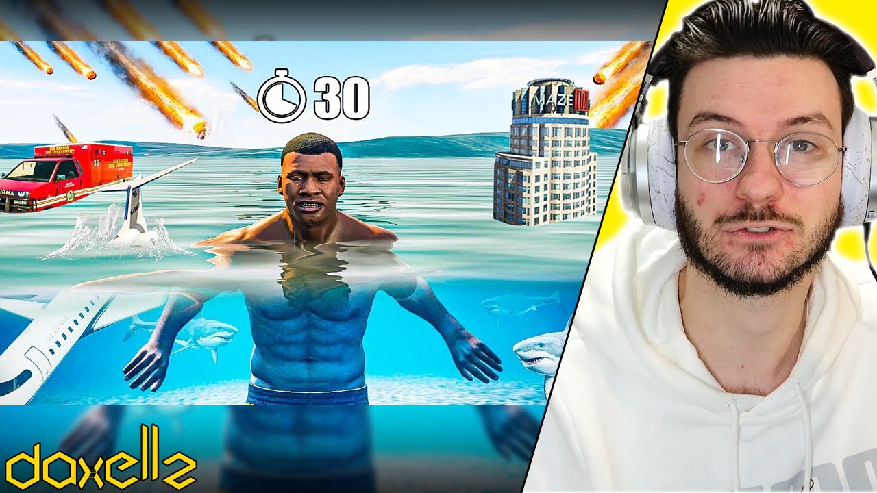 Reaction to @GrayStillPlays GTA 5 but the world ends every 30 seconds ...