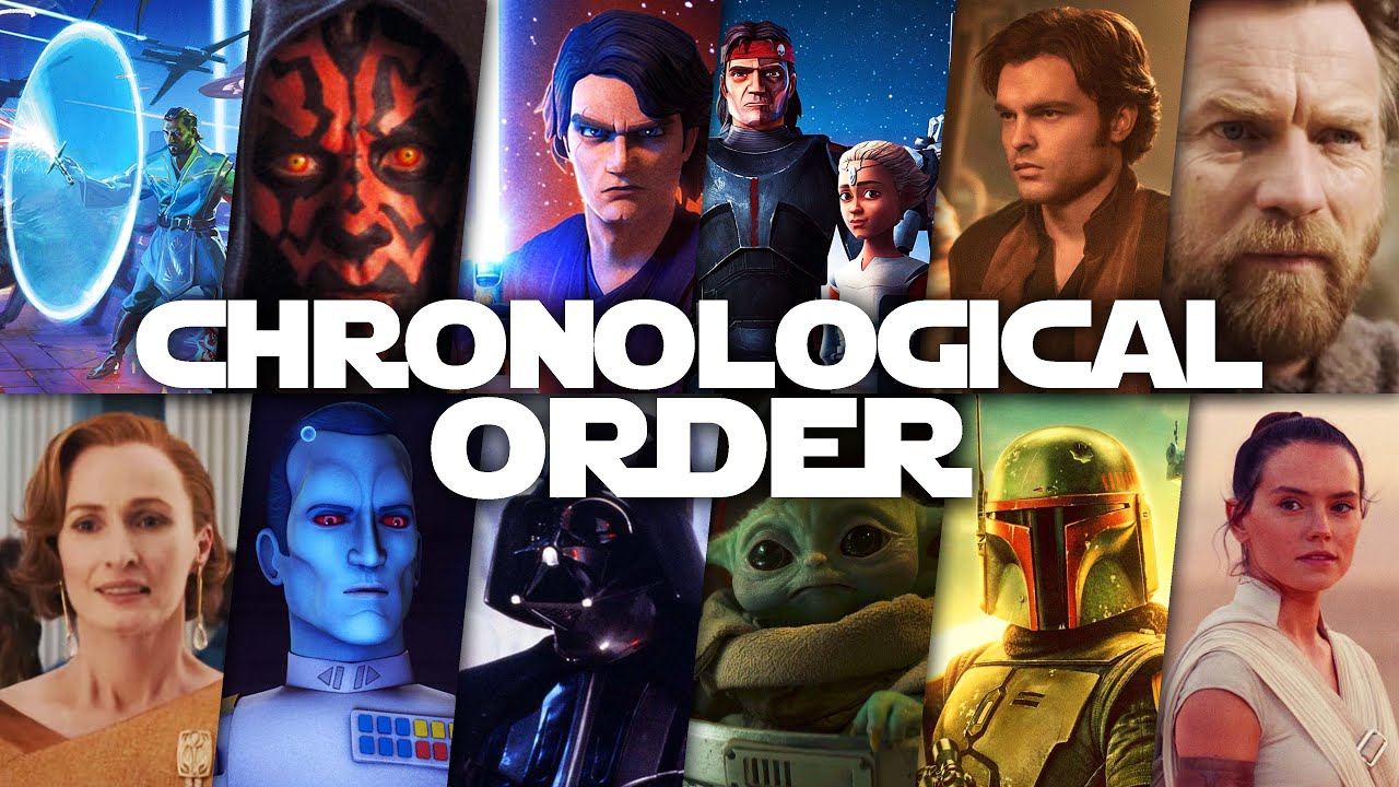 Every Star Wars Movie, Series, and Book in Chronological Order ...