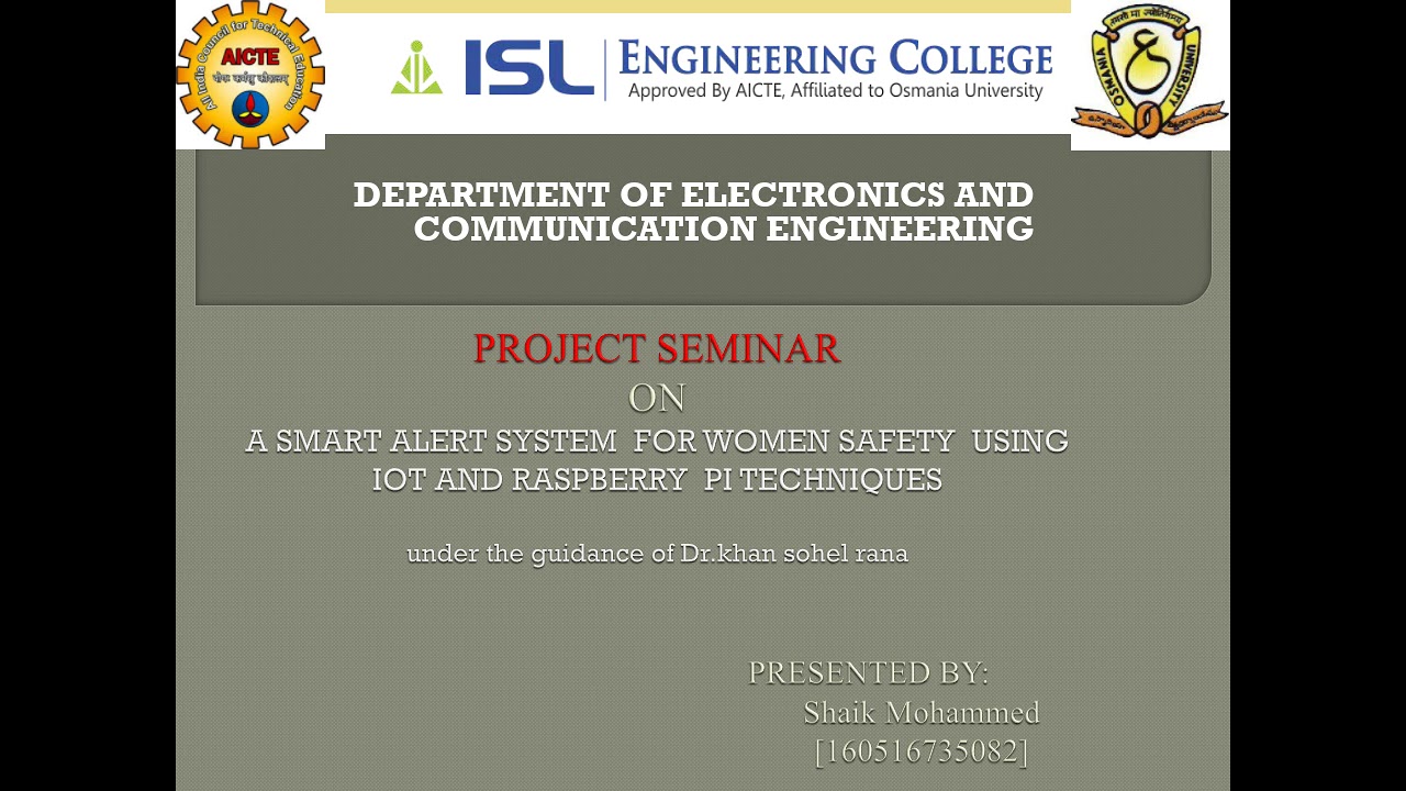 A smart alert system for women safety using iot and raspberry pi tech ...