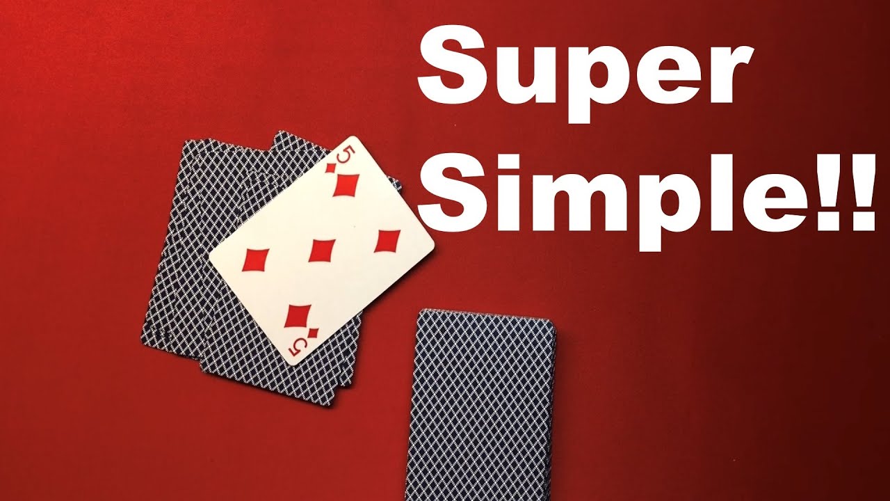 Mind Blowing Self Working Card Trick For Beginners! // TheFourAces ...