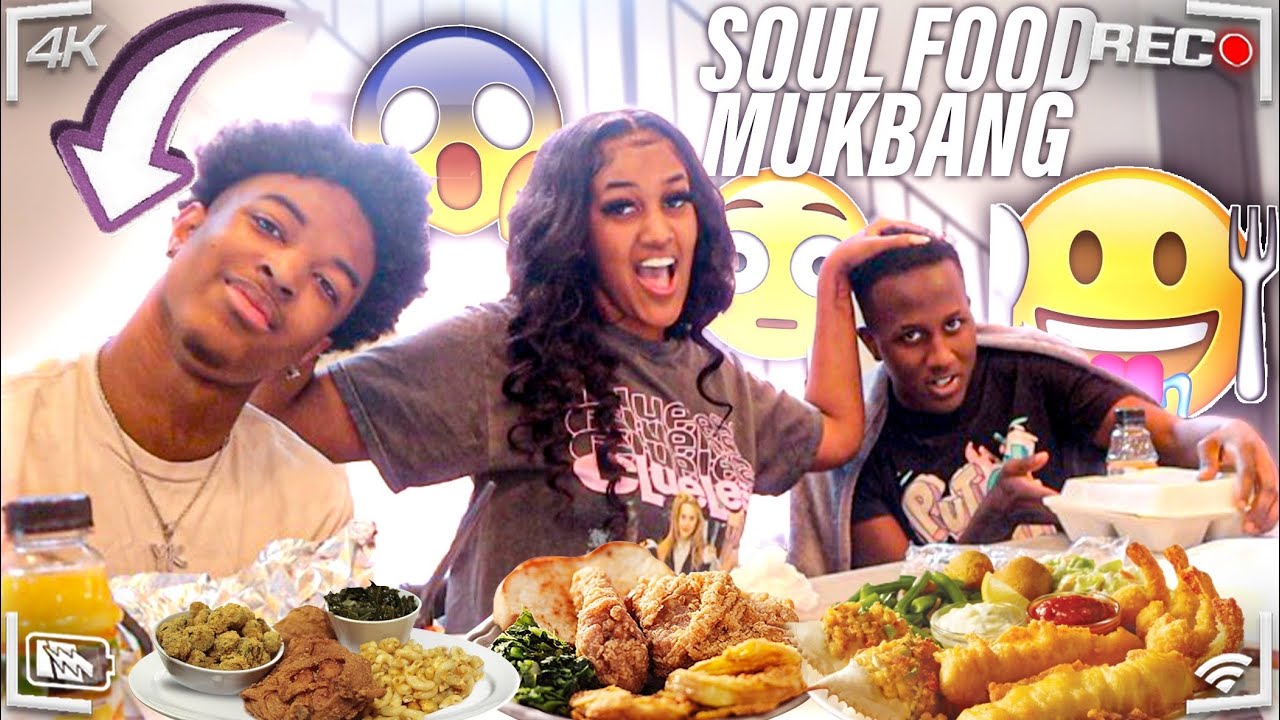 SOUL FOOD MUKBANG | HAVING THE TALK WITH MY BROTHERS...THEIR ALL GROWN ...