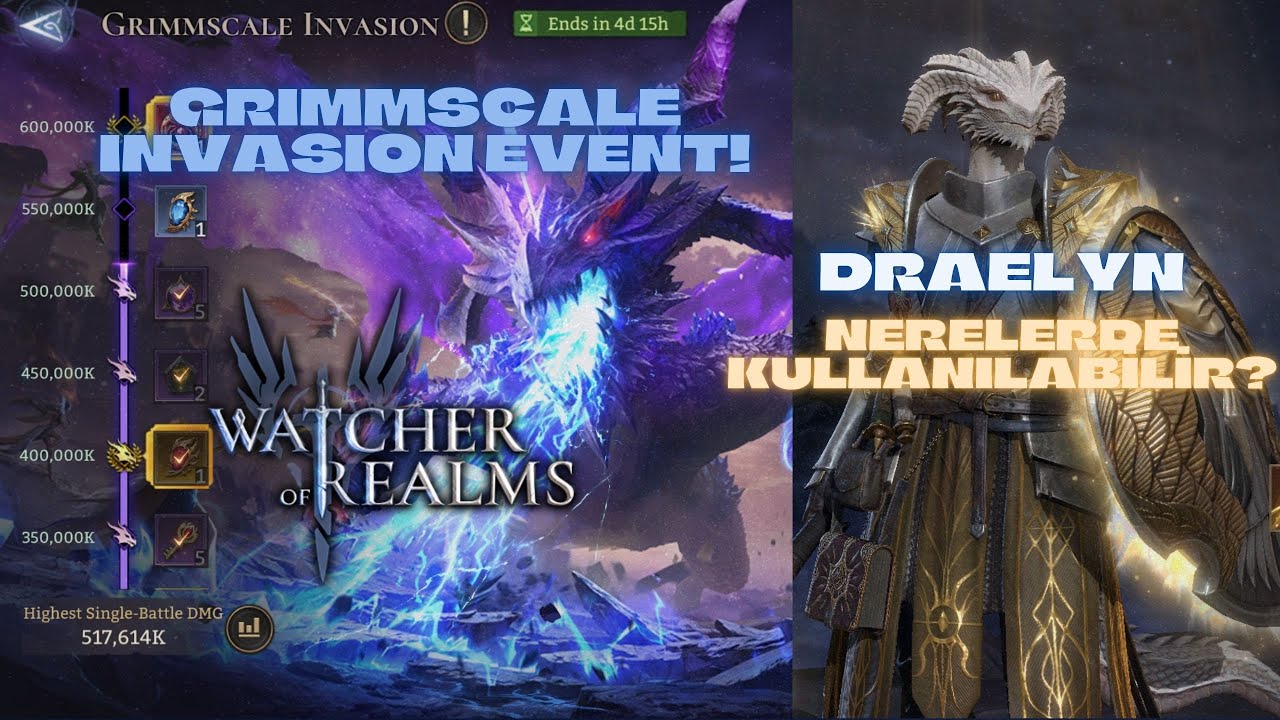 DRAELYN'İ NERELERDE KULLANABİLİRSİNİZ? | GRIMMSCALE INVASION EVENT ...
