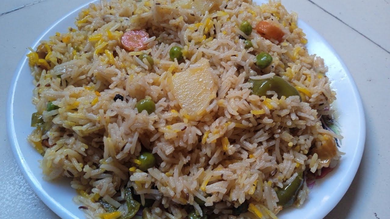 Mix Vegetable Pulao Recipe | Best Sabzi Pulao | Eid Special Vegetable ...