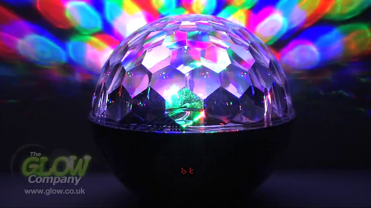 Disco Party Bluetooth Speaker & Radio Light - YouTube