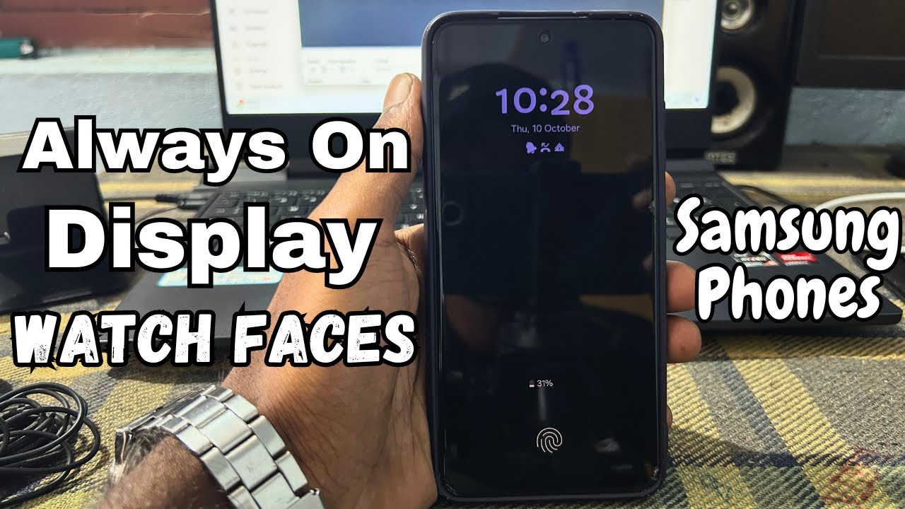 Samsung Always On Display Watch Faces | Customize Always On Display ...