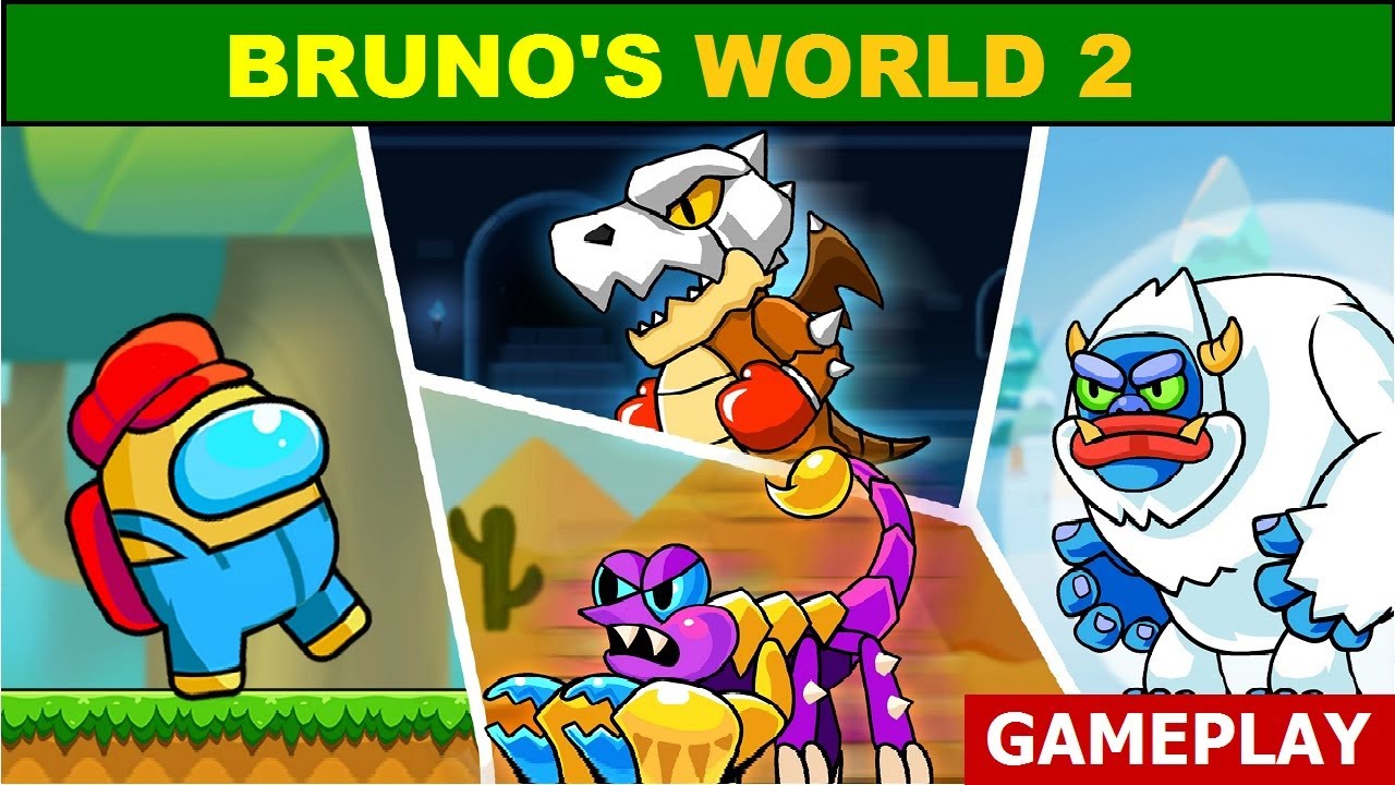 BRUNO'S WORLD 2- RUN GAME / NEW UPDATE / ANDROID & IOS GAMEPLAY # ...