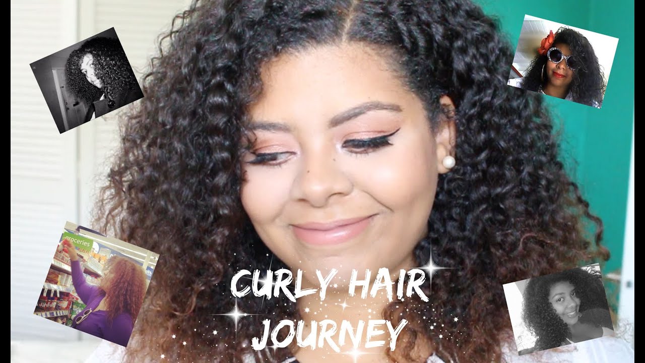 Natural Curly Hair Journey - YouTube