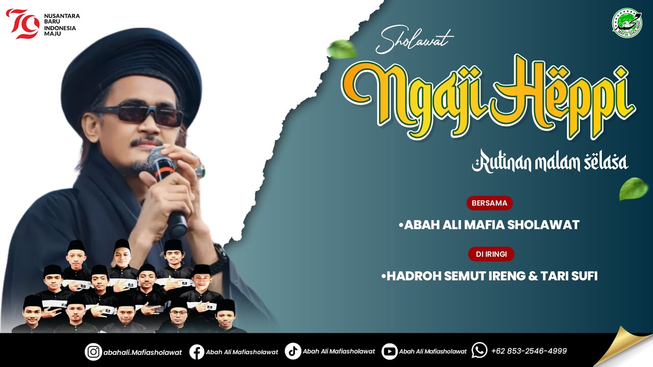 🔴[ LIVE ] SHOLAWAT NGAJI HAPPY BERSAMA ABAH ALI MAFIA SHOLAWAT DAN ...
