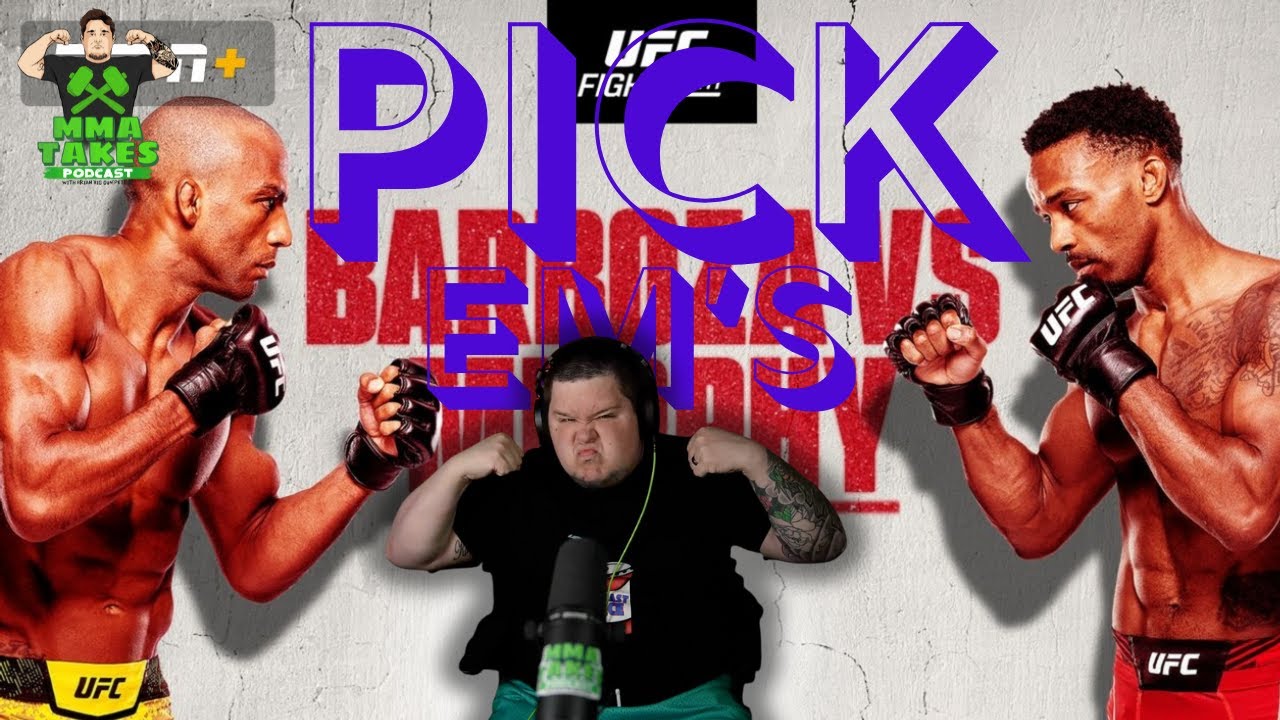 UFC Barboza Vs. Murphy PICK EM'S - YouTube