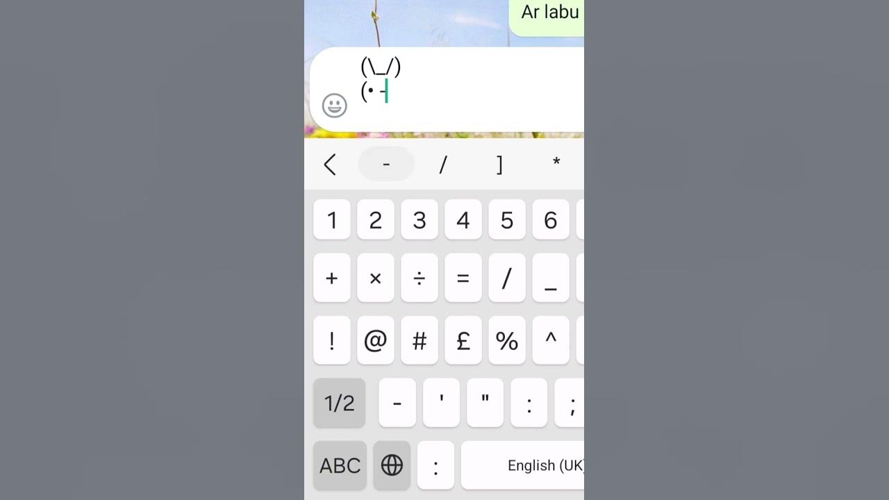 #Bunny# Typing How to make a Bunny? With a heart.🤗 Like and subscribe ...