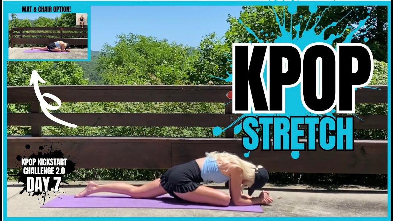 DAY 7 ️ KPOP STRETCH & RELAXATION ️ KPOP KICKSTART CHALLENGE 2.0 - YouTube