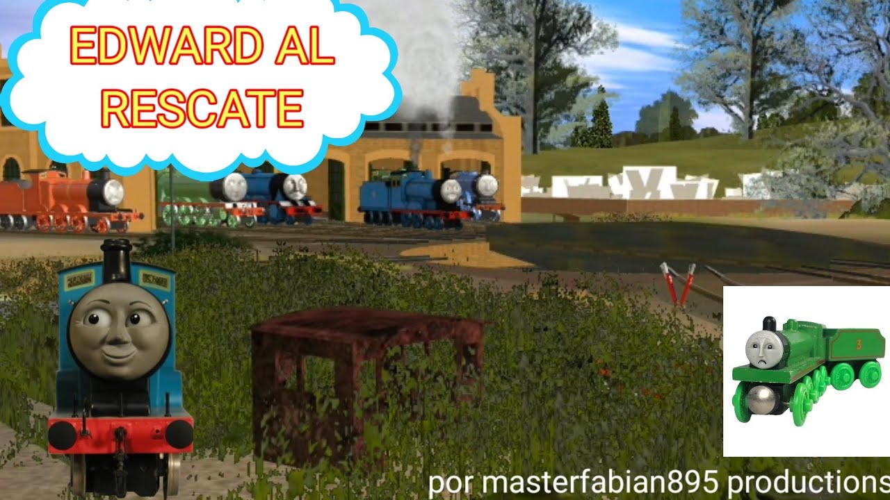 Edward al rescate (remake trainz 2009) - YouTube