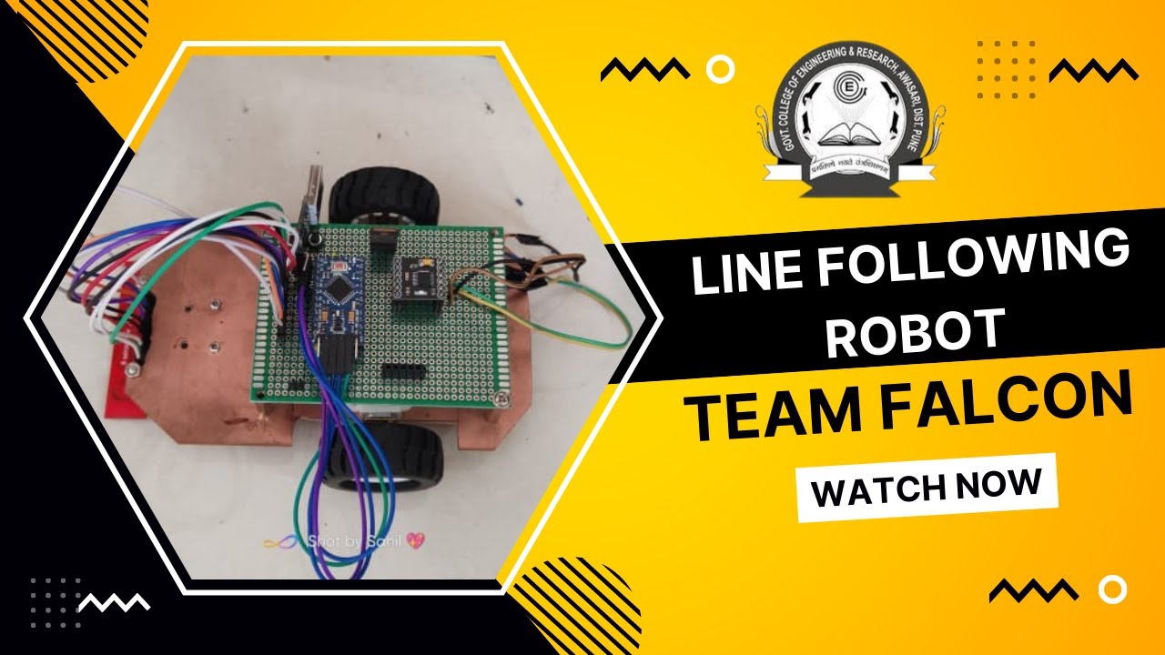 Fastest Line Following Robot By #TeamFalcon Arranged By #Technoxian ...