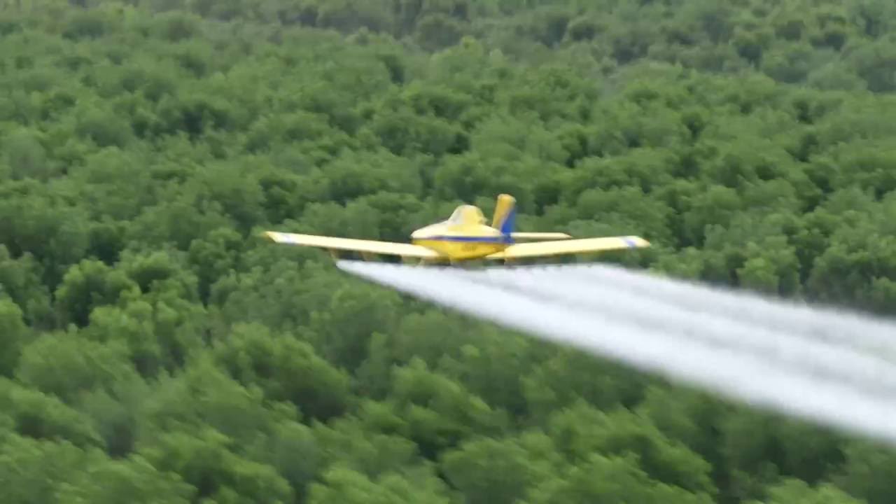 Crop Dusting in Texas - YouTube