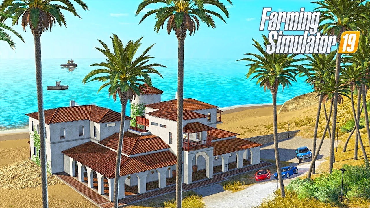 BUYING AN OCEANFRONT MANSION FOR $8 MILLION | FS19 (Billionaire Series ...