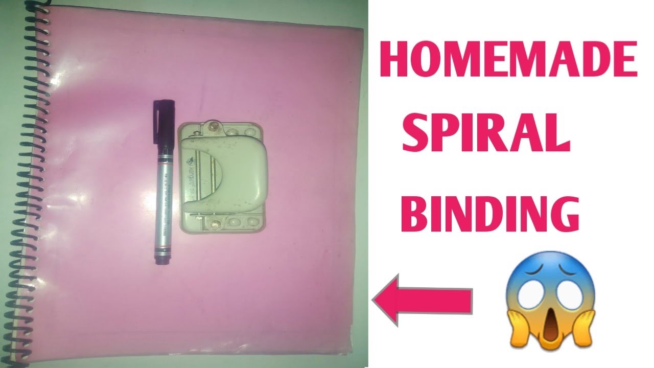 How To Make Spiral Binding At Home homemade Binding Book how To Make how-to-make-spiral-binding-at-home-homemade-binding-book-how-to-make