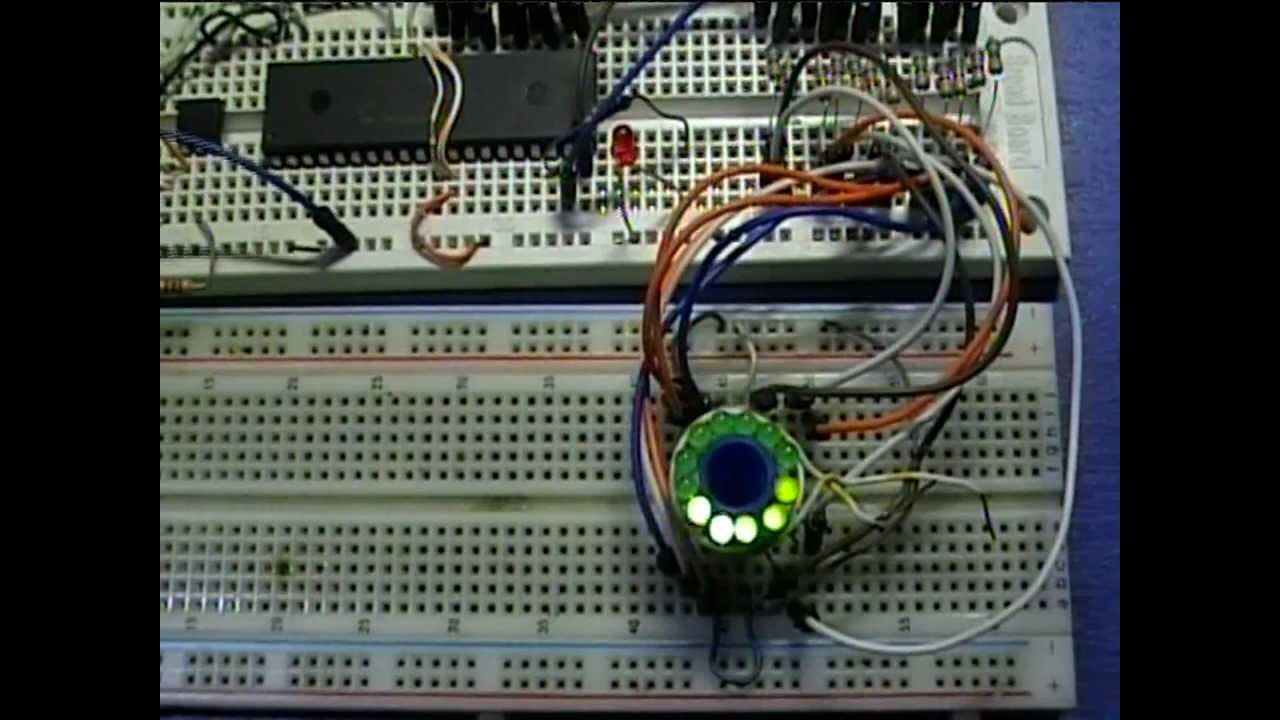 LED Spindicator for the PC Hard Disk Drives - YouTube