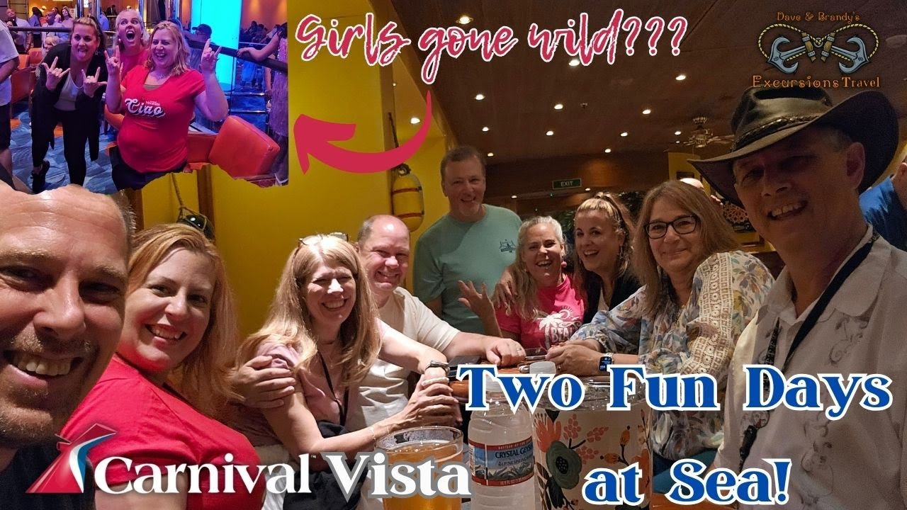 Two Fun Days at Sea! | Carnival Vista - YouTube
