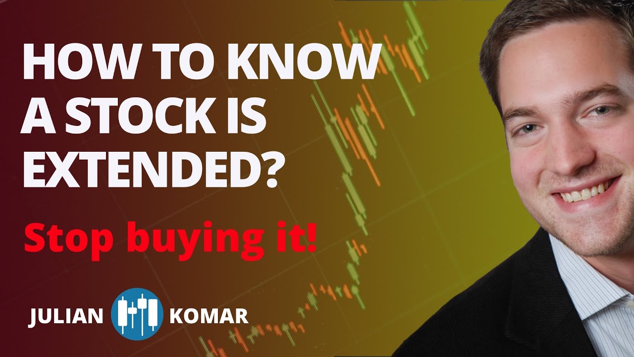 How to know if a stock is extended in price and time? Simple trick ...