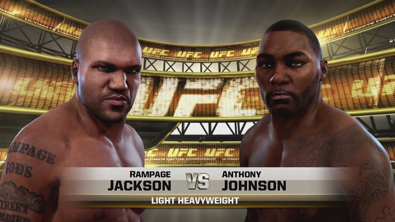 Quinton "Rampage" Jackson vs. Anthony "Rumble" Johnson EA Sports UFC ...