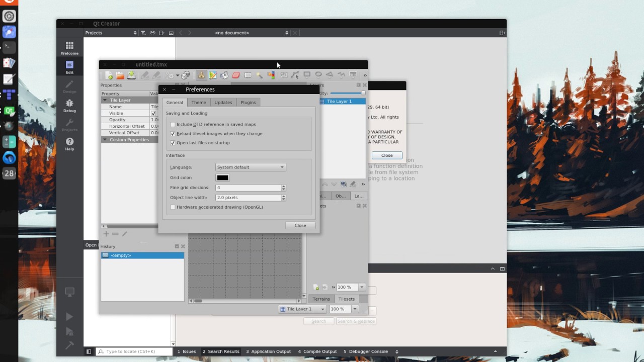 Ubuntu 17.04 Unity 8 - Touch friendly app menus - YouTube