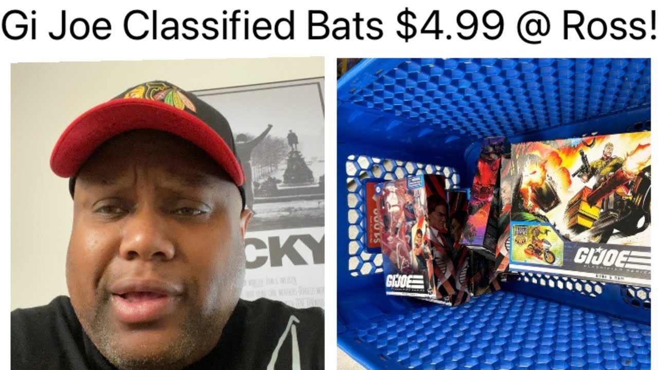 Gi Joe Classified Bats Are At Ross & Being A Collector Overseas - YouTube