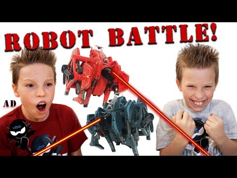 Paxton VS Ashton Hexbug Battleground!
