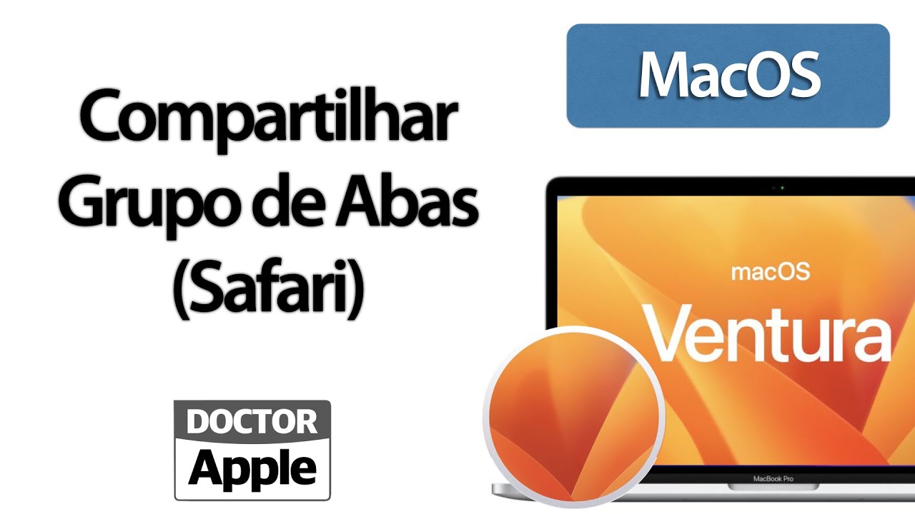 Curso Apple Mac - Compartilhar Grupo de Abas do Safari - YouTube