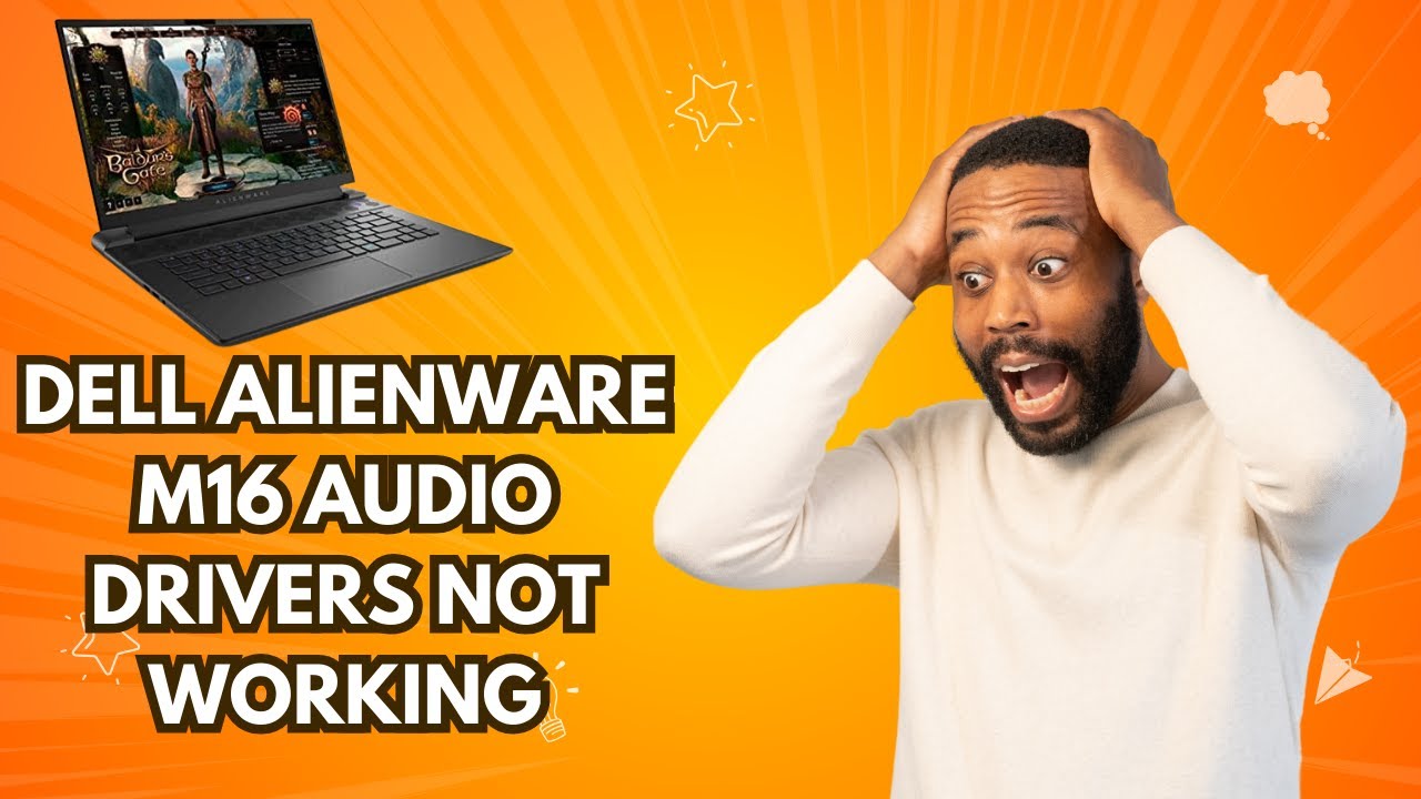 Dell Alienware M16 Audio Drivers Not working - YouTube