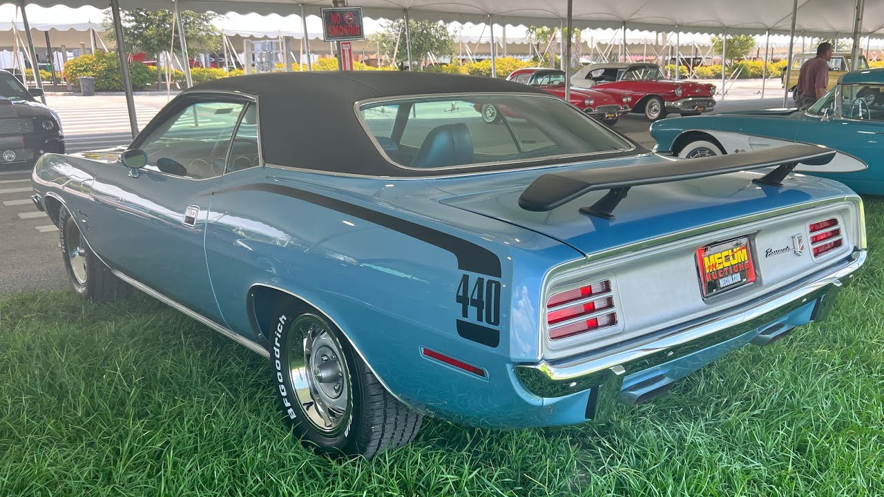 ☮️1970 Plymouth Cuda 440 Grand Coupe Rare Color ICE Blue Nice car 👍😎 ...