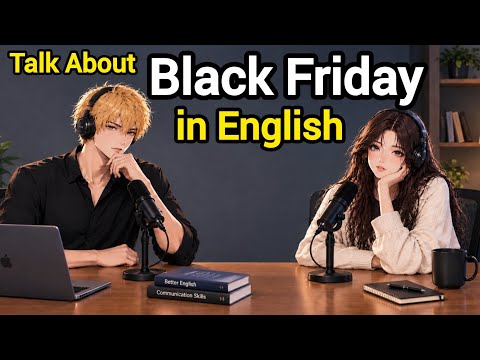 Talk About Black Friday in English | Easy English Conversation Practice