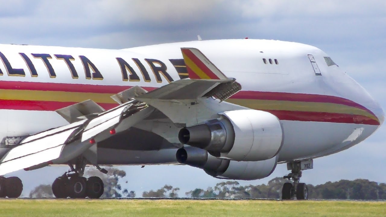LAST EVER 747-400 BUILT | Kalitta Air 747-400F RARE Landing at ...