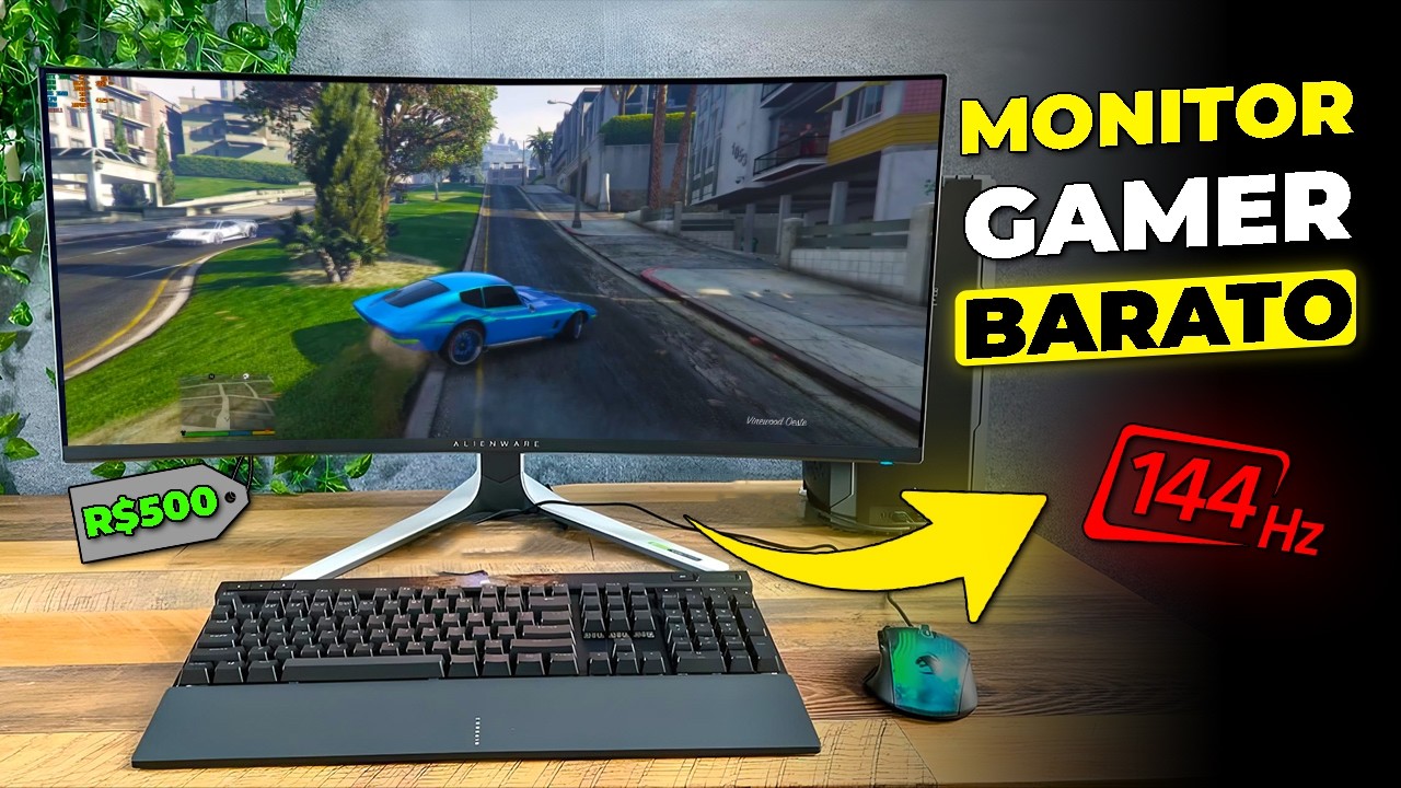 TOP 7 Monitores GAMER BARATO Custo Beneficio 2024 até 360hz - (Curvo ...