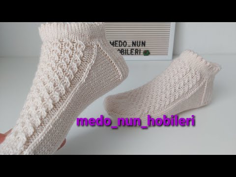 5 Şiş En Güzel Patikler / 5 Şiş Çorap /En Kolay Topuk Modeli