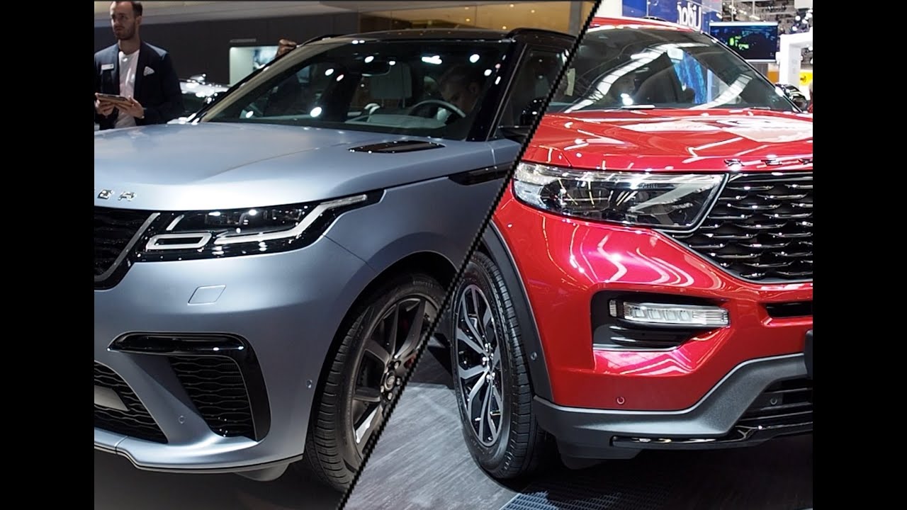 Range Rover Land Rover 2020 vs. Ford Explorer 2020 - YouTube